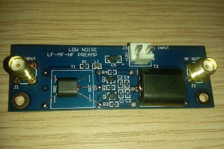 2x J310 Push-Pull Low-noise HF pre-Amplifier (500 KHZ - 54 MHZ) Built ...